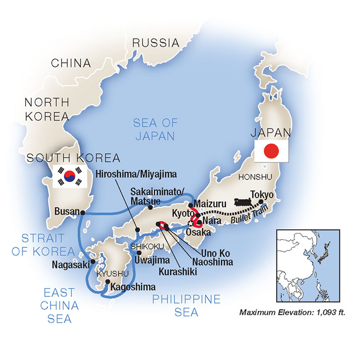 Cruise Around Japan | Tauck